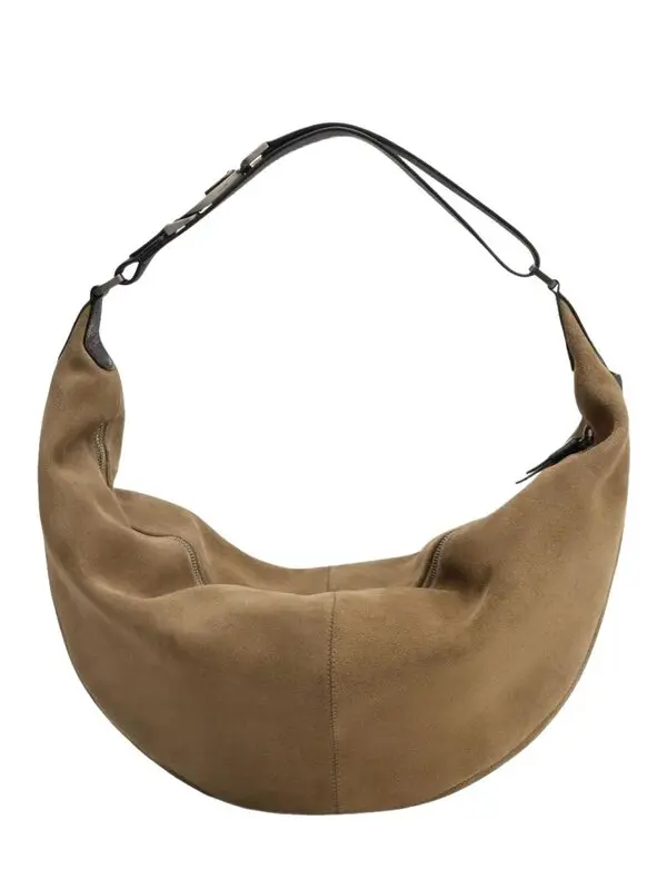 LEMAIRE Quiver Clip Zipped Shoulder Bag - Pebble