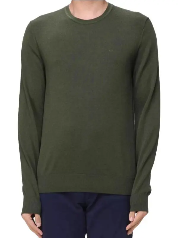 Michael Kors Embroidered Crew-neck Sweater - Green