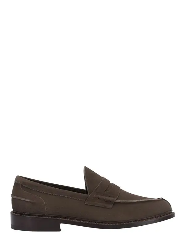 TRICKER'S Round Head Loafer - Brown