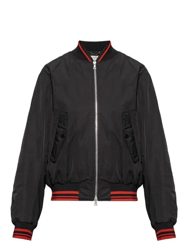 Dries Van Noten Stand Collar Casual Jacket - Black
