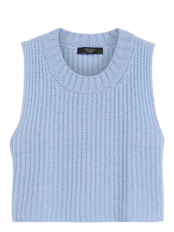 Max Mara Rib Knitted Wool Sweater - No