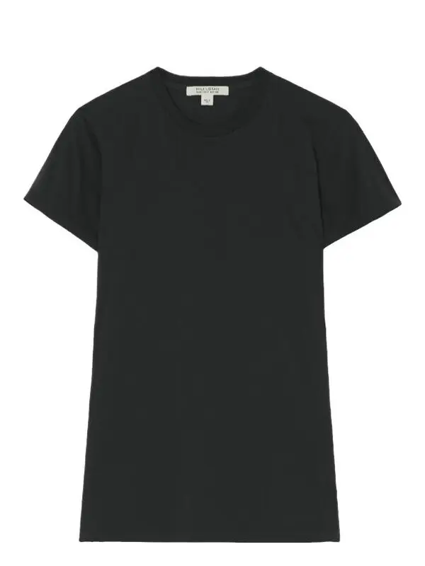 NILI LOTAN Crew Neck T-shirt - Black