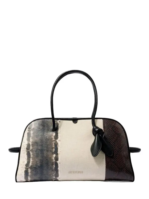 Jacquemus Soft Bowling Bag - Black