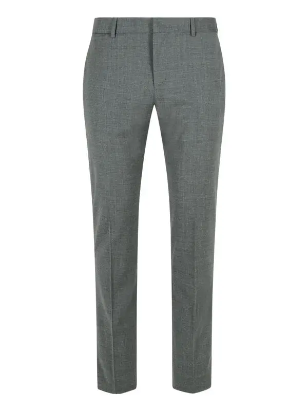 PT TORINO Belt Loops Slacks - Gray