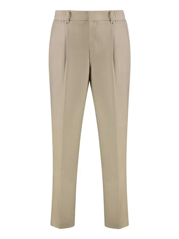 Hugo Boss Casual Trousers With Belt Loops - Nude