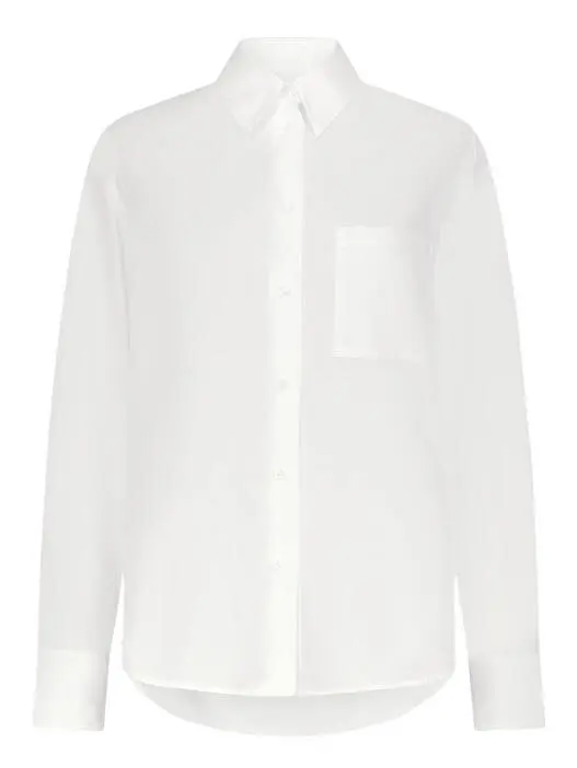 Loulou De Saison Lee Embroidered Shirt - White
