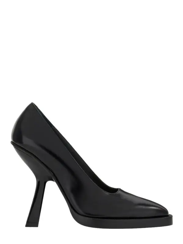 FERRAGAMO Shaped Pointed-toe Pumps - Black