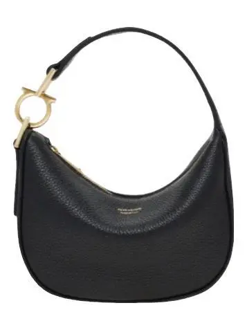 FERRAGAMO North-south Hobo Bag - Black