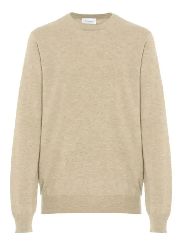 Malo Crew Neck Cashmere Sweater - Brown