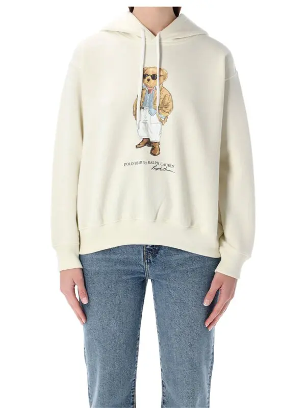 Polo Ralph Lauren Polo Bear Hoodie - White
