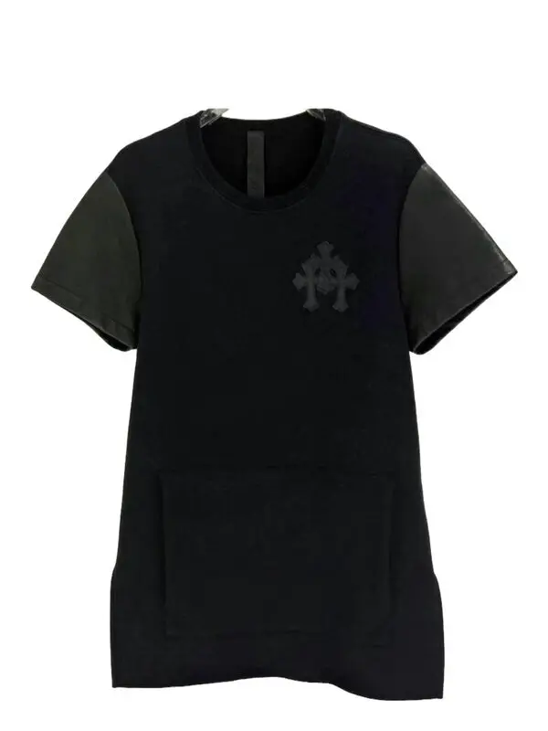 Chrome Hearts Round Neck T-shirt With Straight Hem - Black