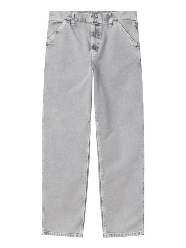 Carhartt Work In Progress Single Knee Pants - Gray