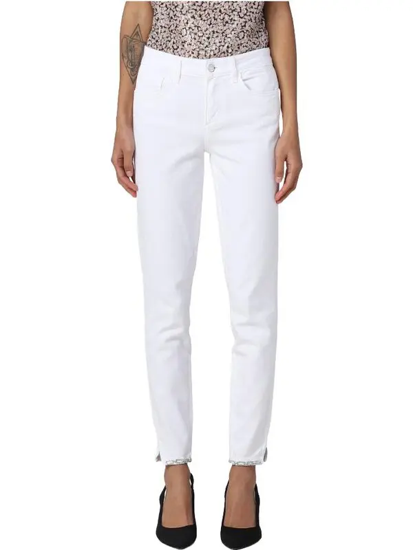 Liu Jo Straight Leg Jeans - White
