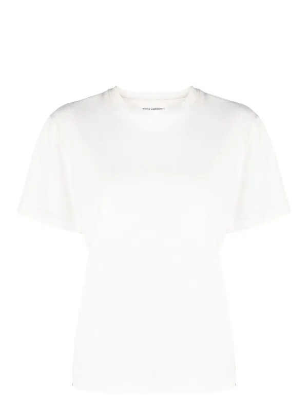 EXTREME CASHMERE X Ribbed Crewneck T-shirt - White