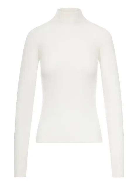 Sportmax Niagara Turtleneck Knitted Jumper - White