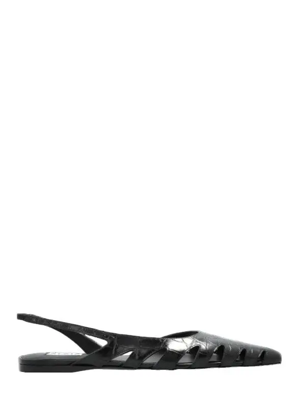 Alaïa Cut-out Slingback Pumps - Black