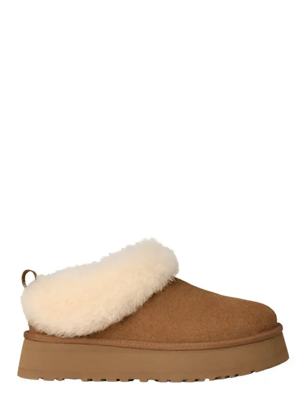 UGG Platform Shearling Slippers - Chestnut