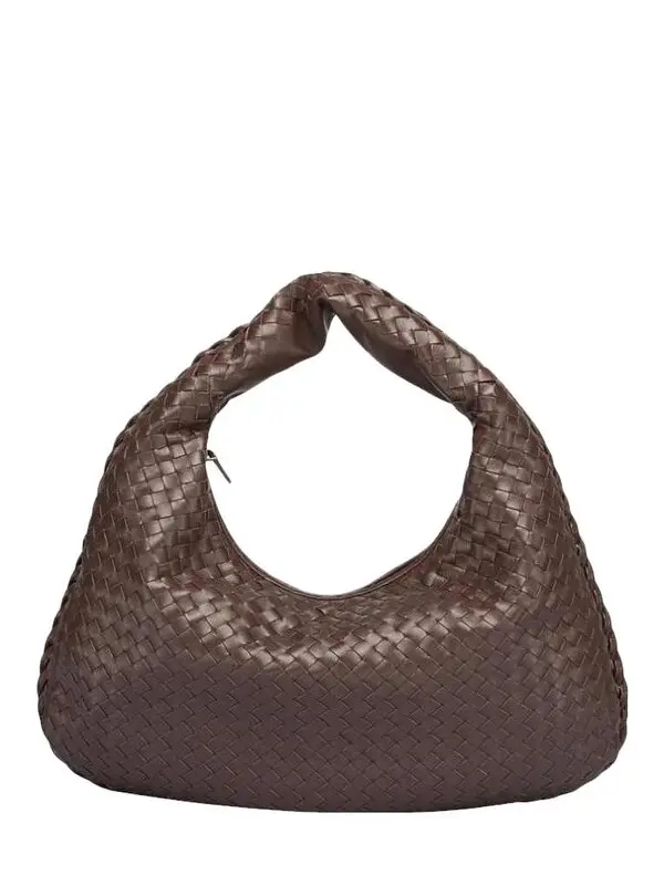 Bottega Veneta Woven Hobo Bag - Brown