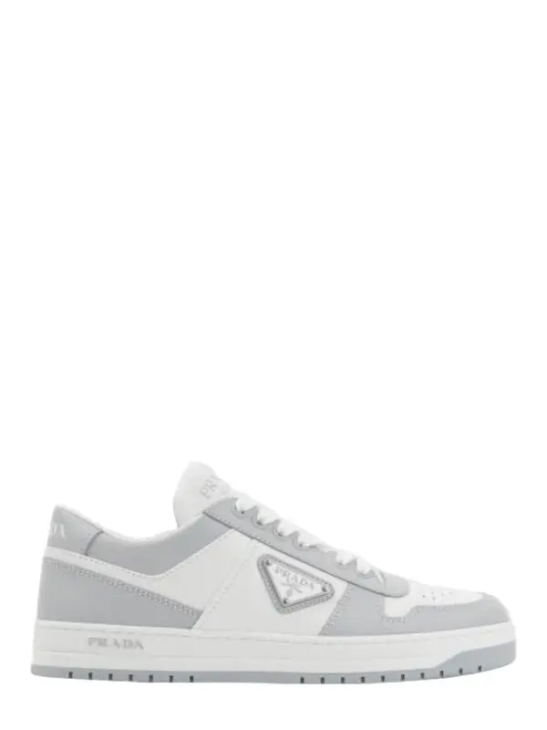 Prada Logo Patch Low-cut Casual Shoes - White