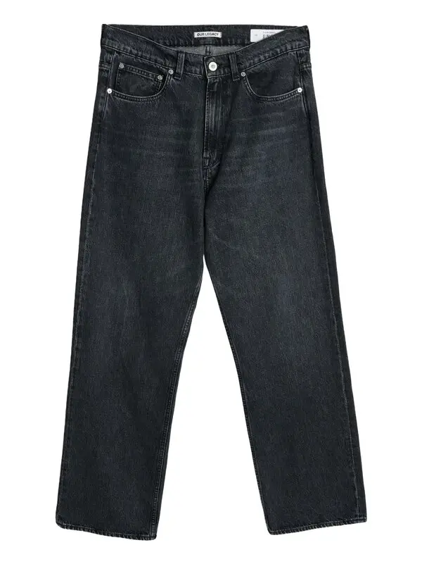 Our Legacy Third Cut Relaxed Jeans In Washed - No