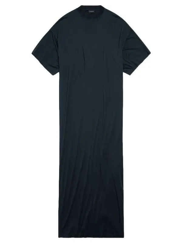 Balenciaga Cocoon Faded Maxi Dress - Faded Black