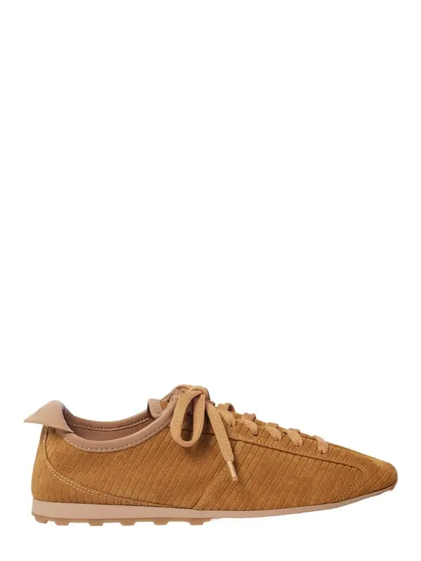 Jacquemus The Tennis Soft Sneakers - Camel