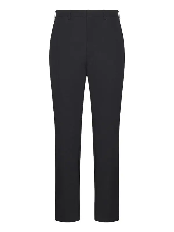 Prada Straight Leg Trousers - Black