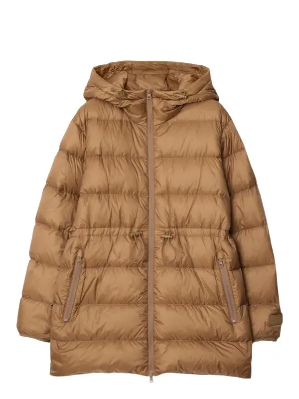 Burberry Quilted Nylon Puffer Jacket - Camel