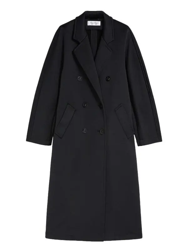 Max Mara Madame2 Double-breasted Coat - Black