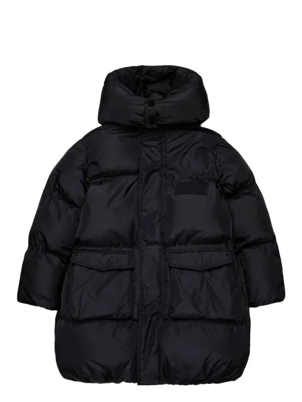 MAISON MARGIELA Padded Jacket With Detachable Hood - Black
