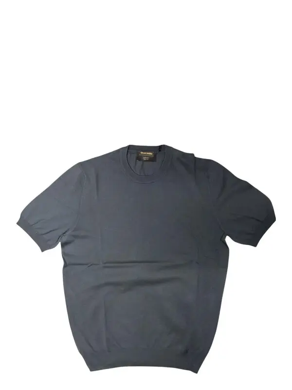 GRAN SASSO Short-sleeved Knitwear - Black
