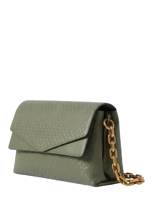 Gucci Chain Shoulder Bag - Sage Green