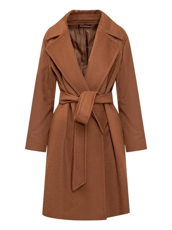 Max Mara Tigre Coat - Brown