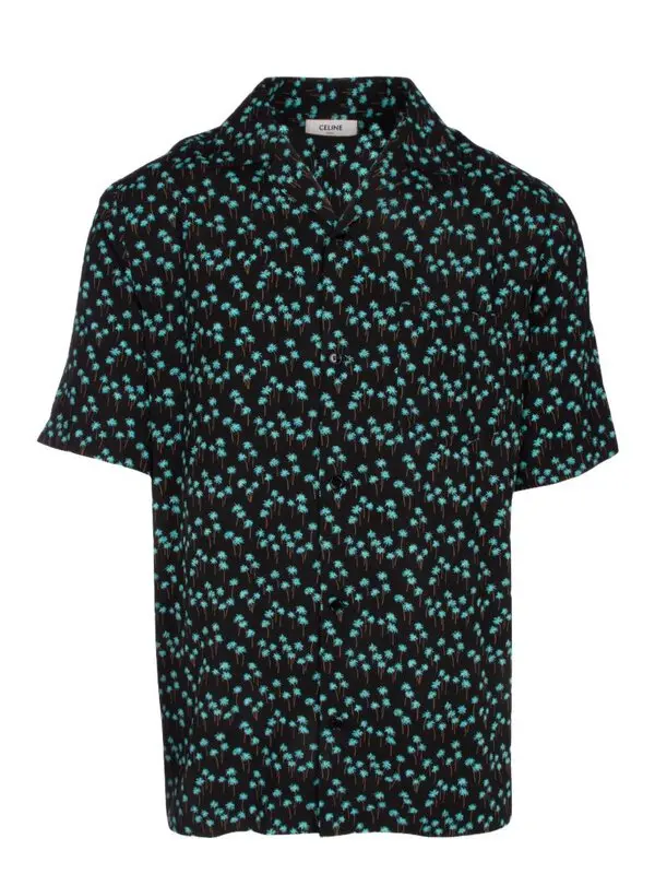 Celine A Short Sleeved Shirt - Green