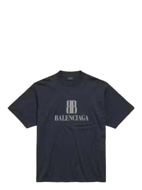 Balenciaga Nano Bb Medium Fit T-shirt - No