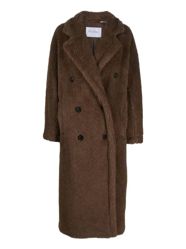 Max Mara Double-breasted Long-sleeved Coat - No