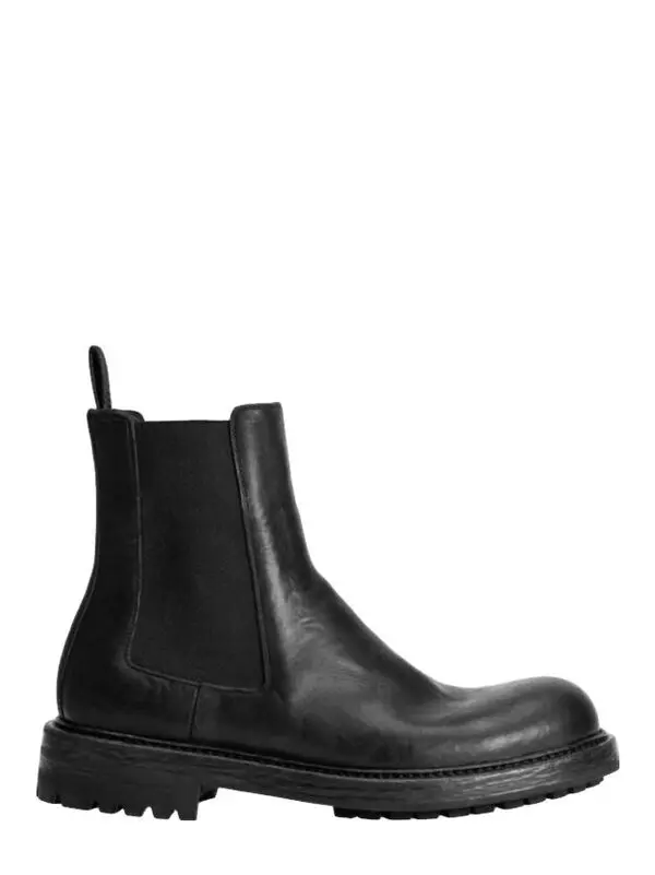Dolce & Gabbana Round Toe Chelsea Boots - Black