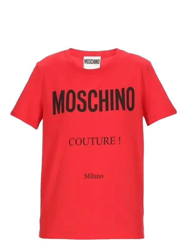 Moschino Short Sleeve T-shirt - Red