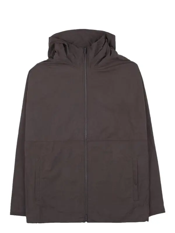 Studio Nicholson Long Sleeve Hooded Zip-up Casual Jacket - Black