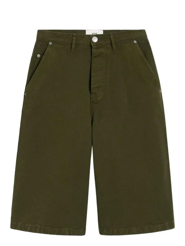 Ami Wide Fit Bermuda Shorts - Loden
