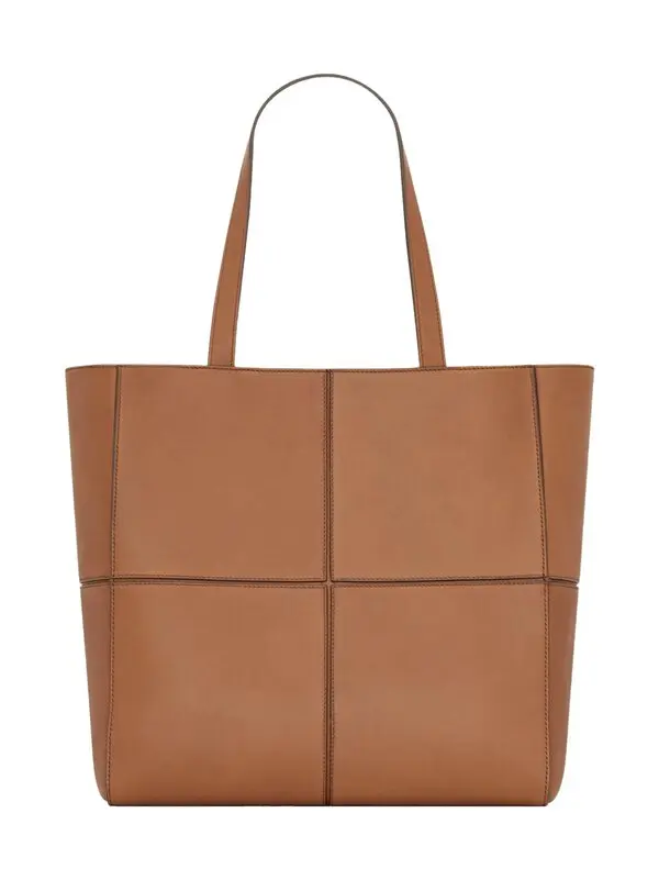 Saint Laurent Small 4 Carre Tote - Brown