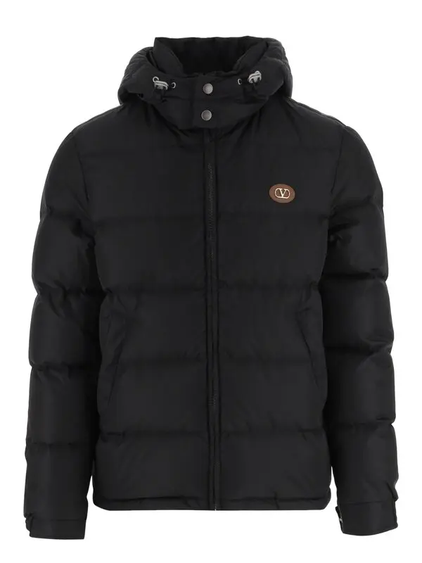Valentino Garavani Quilted Hooded Jacket - Black