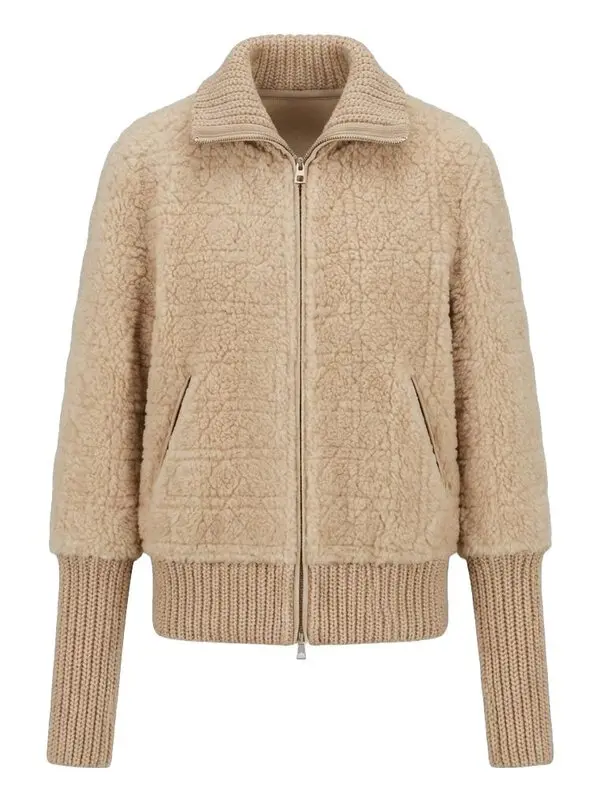 Dior Long-sleeved Cotton Jacket With Zip Closure - White