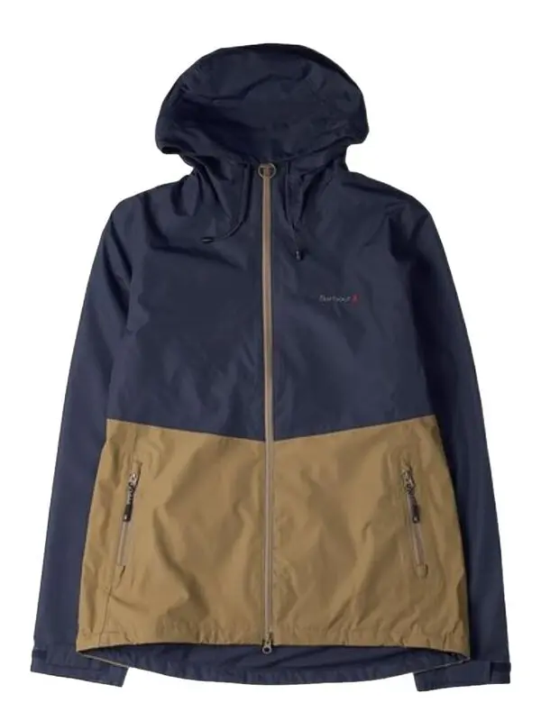 Barbour Logo-embroidered Hooded Jacket - Black