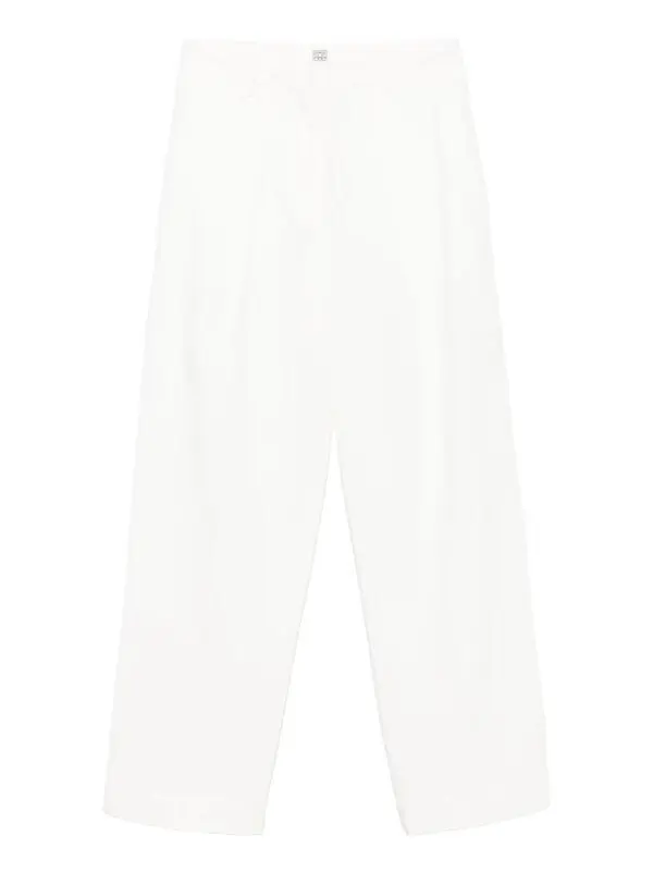 TOTEME Tailored Trousers - White
