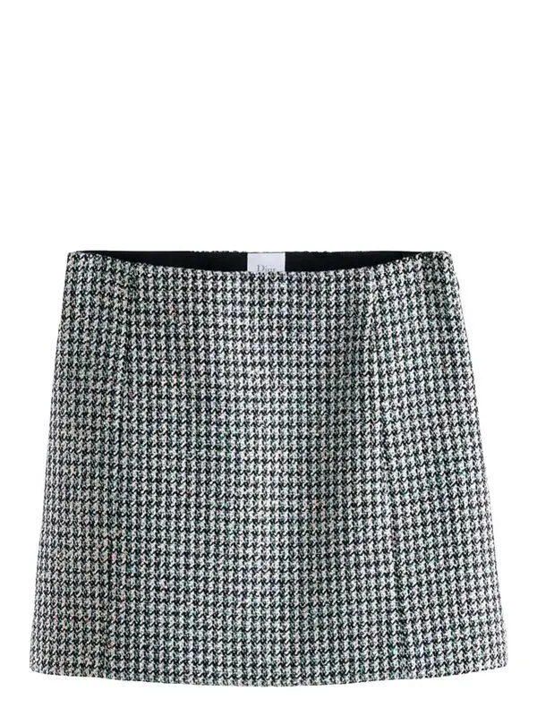 Dior Flared Mini Skirt - Gray
