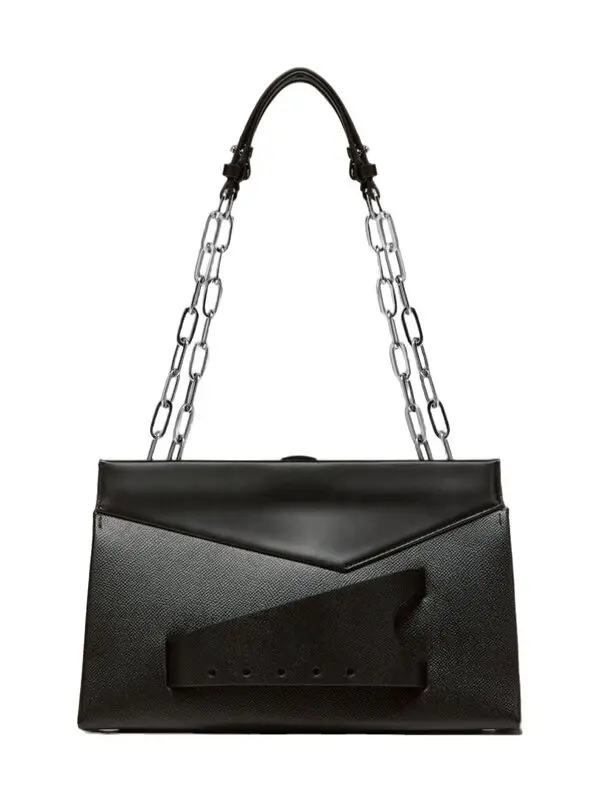 MAISON MARGIELA Small Snatched Shoulder Bag - Black