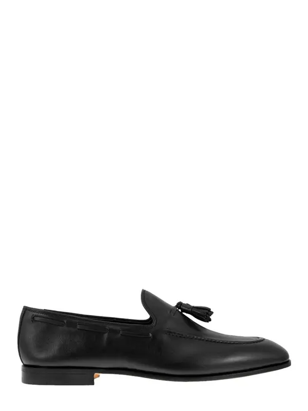 Church's Brushed Tassel Detail Loafers - Black