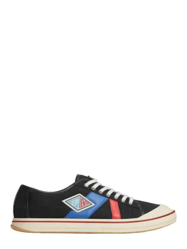 Bottega Veneta Eliot Perforated Lace-up Sneakers - Black