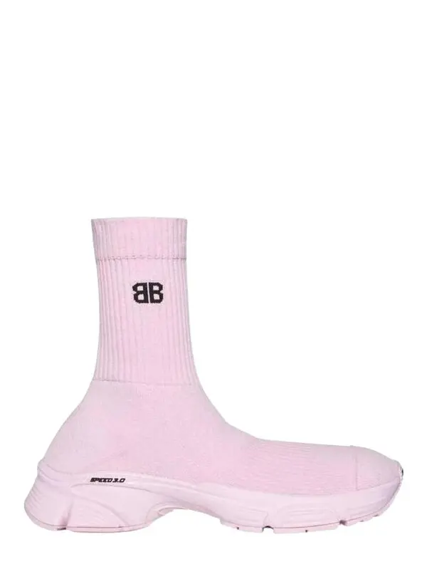 Balenciaga Speed 3.0 Knit Sneakers - Pink